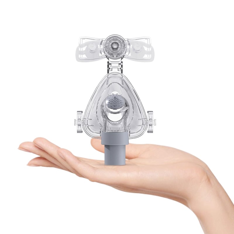 Mascarilla facial completa CPAP Mascarilla facial CPAP para la apnea ...